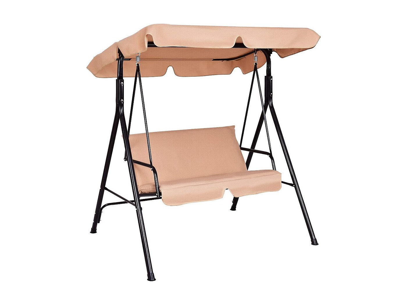 Balancelle de jardin sur pied pour 2 personnes résistant à l’uv avec ...
