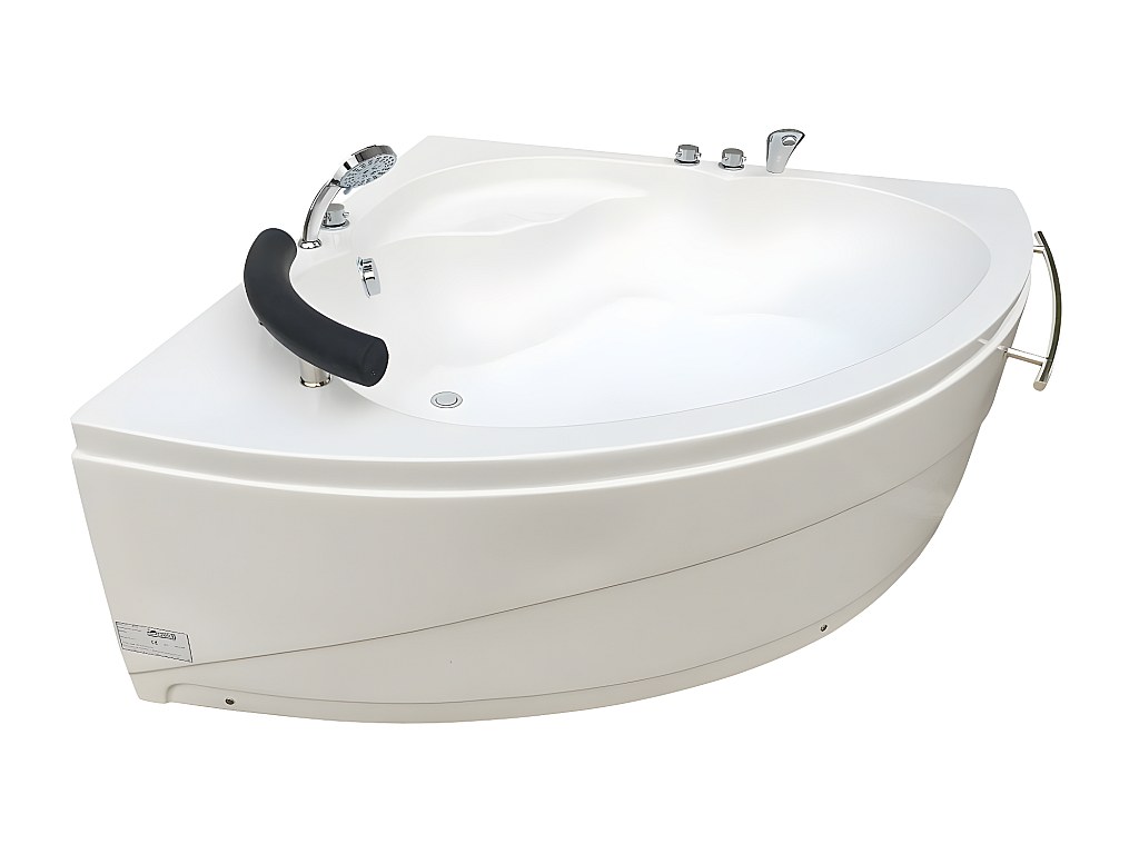 Hoekbad NAVONA - 1 persoon 263 l - 135 x 135 x H54 cm