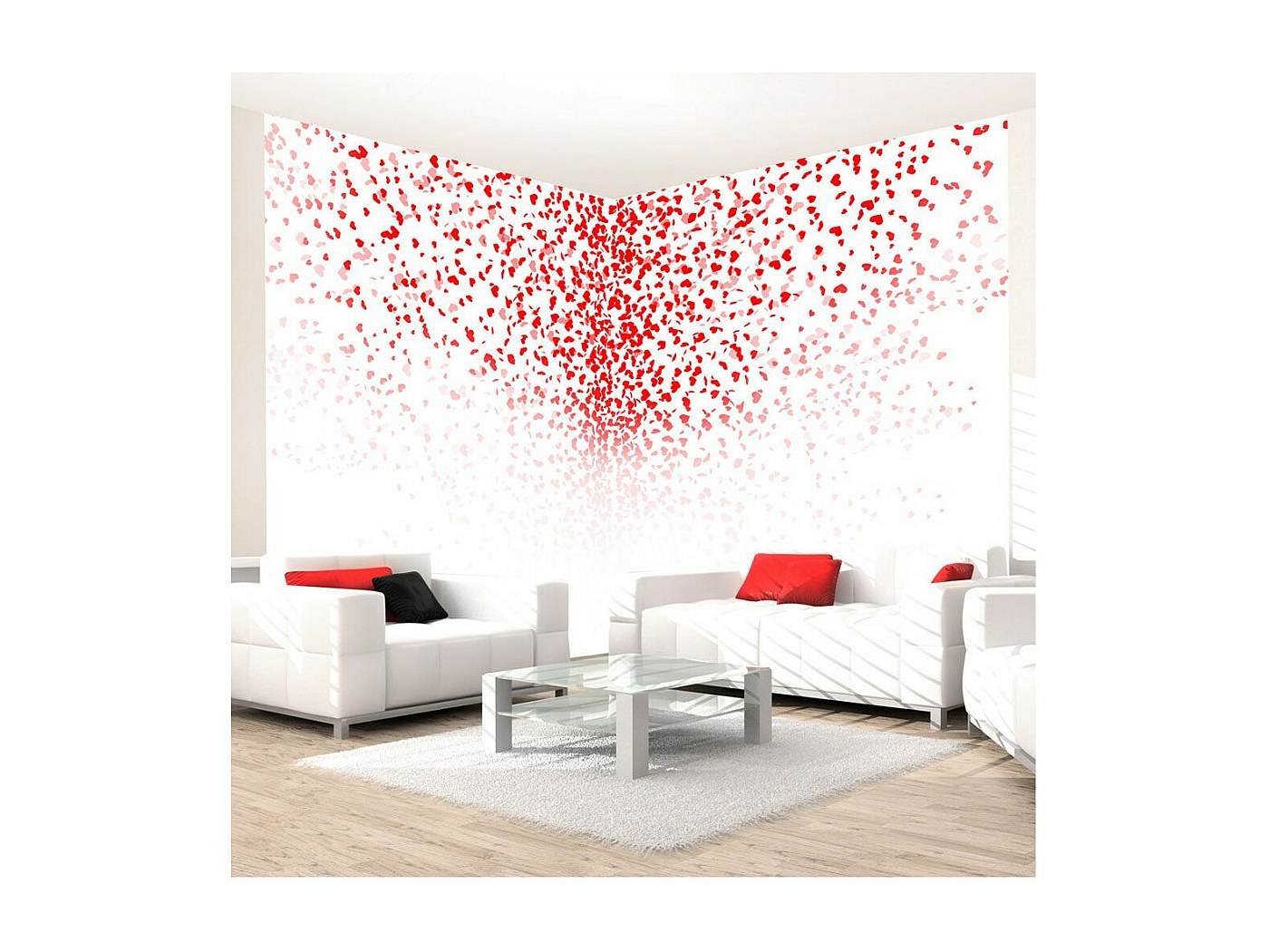 Papier Peint "Love Corner" 210 x 300 cm