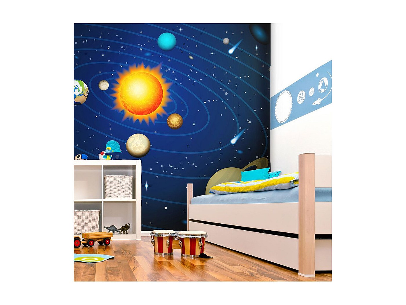 Papier Peint "Système Solaire" 270 x 350 cm