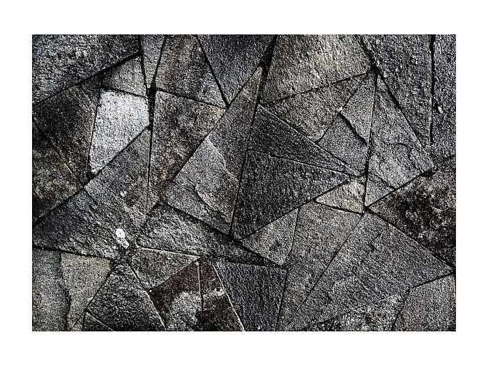 Papier Peint "Pavement Tiles Grey" 280 x 400 cm