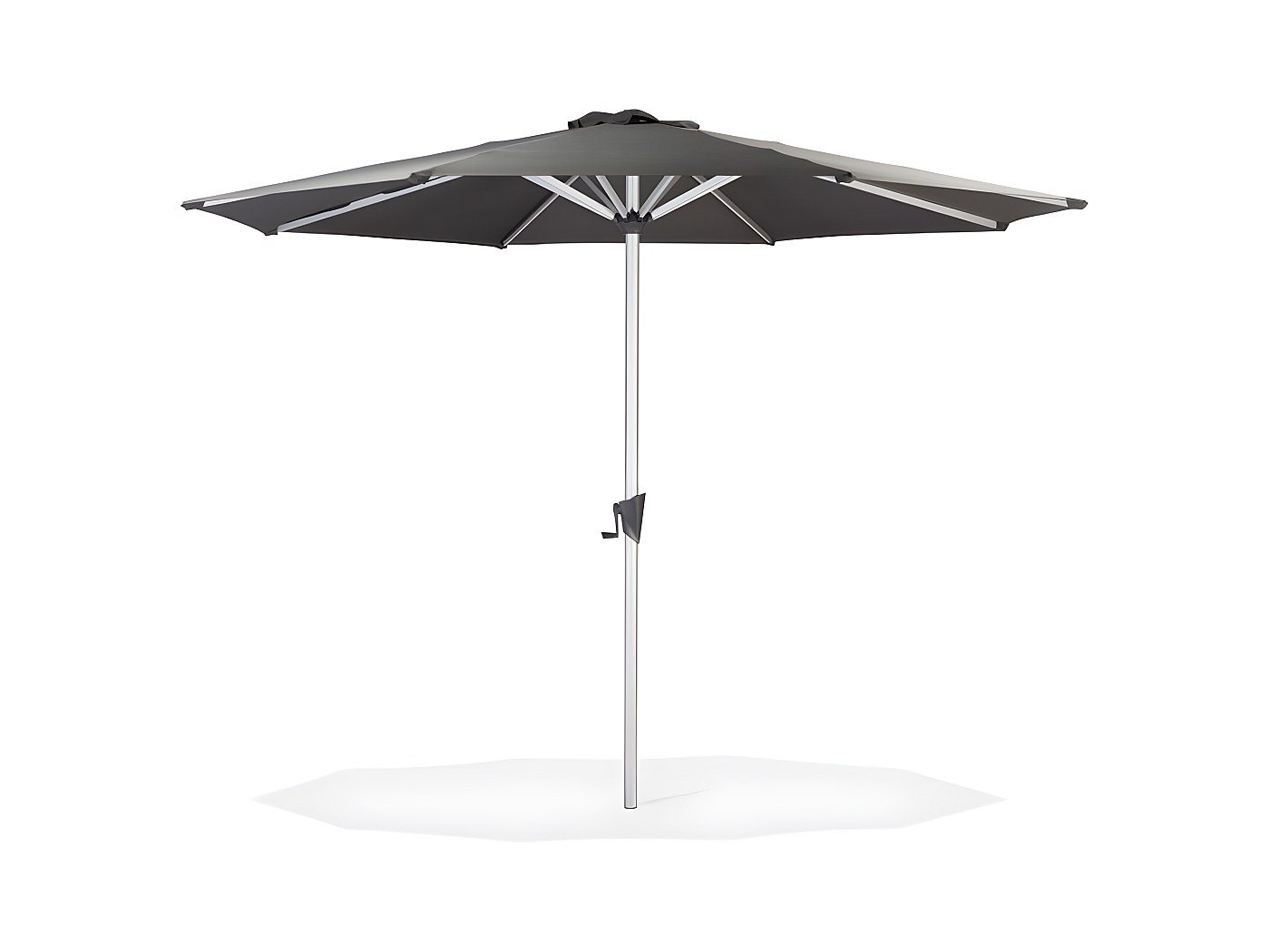 Parasol Design "Split" 300cm Gris Foncé