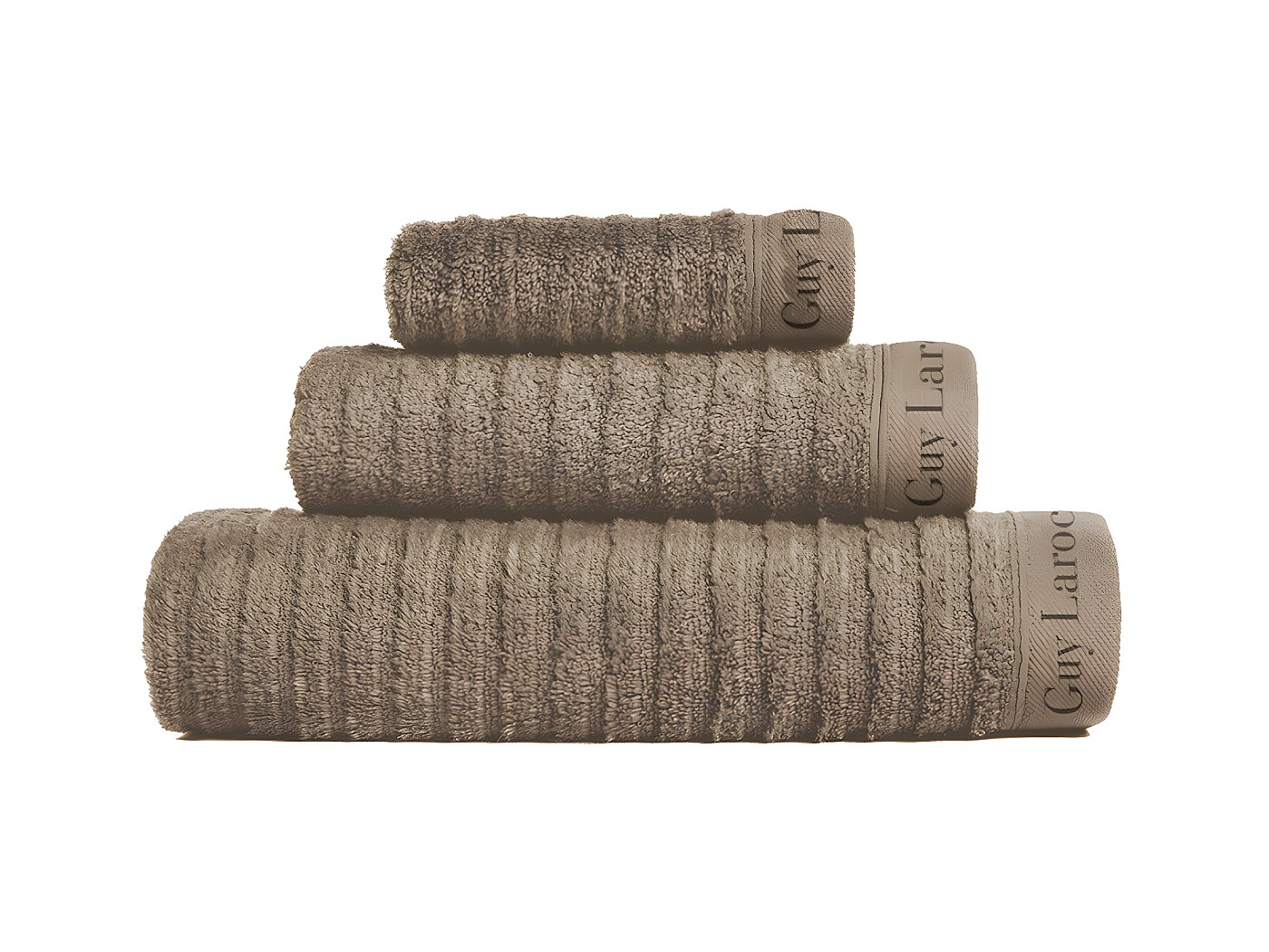 Lot de 3 serviettes de bain vison 30x50+50x100+70x140 cm PALACE